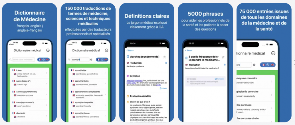 Dictionnaire de médecine - Anglais/Français | Editions Henri Goursau